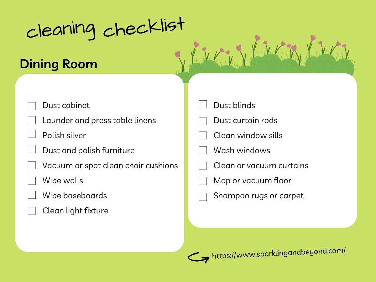Winter deep cleaning house checklist - Sparkling and Beyond