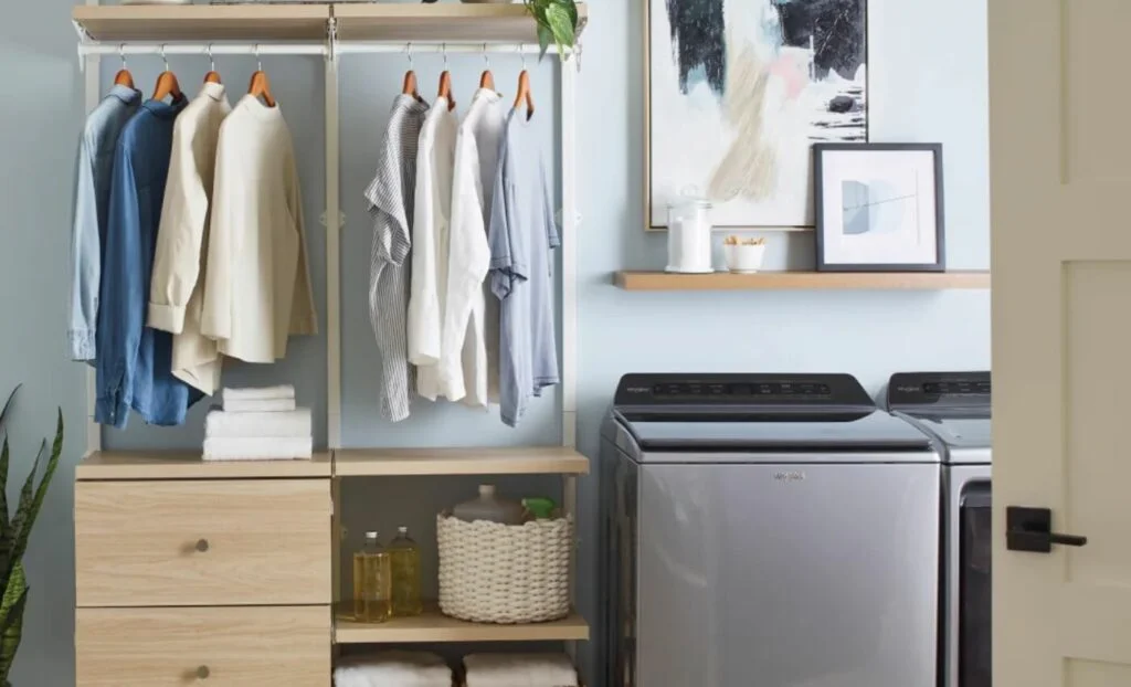 How to organize your laundry room with more efficient | Sparkling and ...